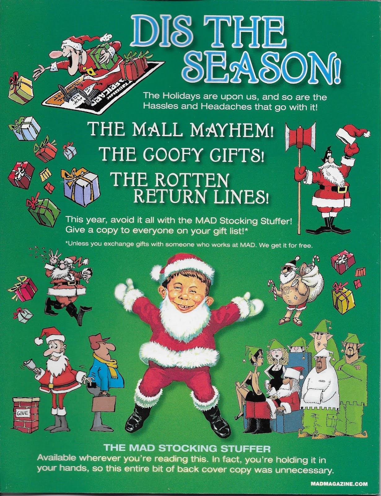 Rip Jagger's Dojo: MAD Stocking Stuffer!