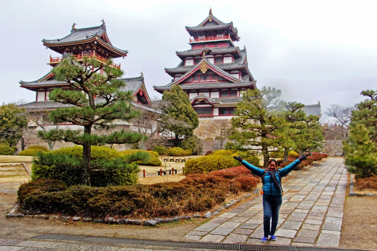 the viewing deck: Kansai East 1st Part; Fushimi Castle and Arashima's ...