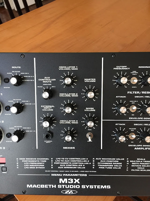 MATRIXSYNTH: MacBeth Studio Systems M3X Analog Synth