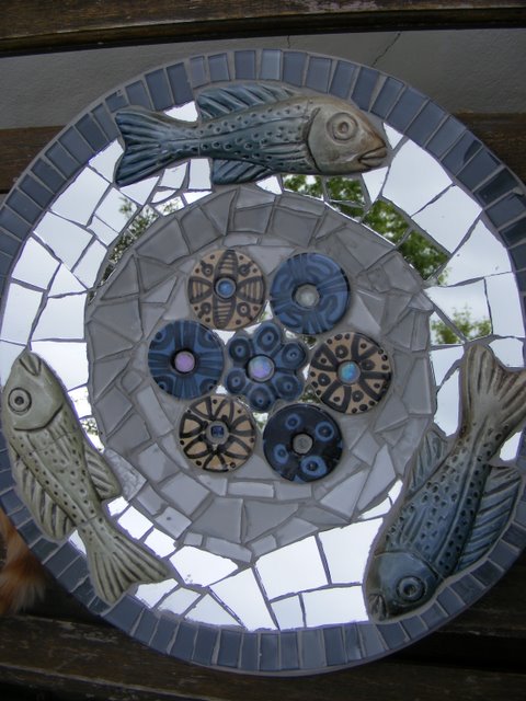 How to Mosaic and make beautiful objects for home and garden: Fish ...