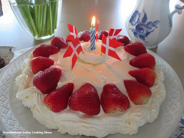 Scandinavian Today Cooking Show: How to Make A Danish Birthday Cake ...