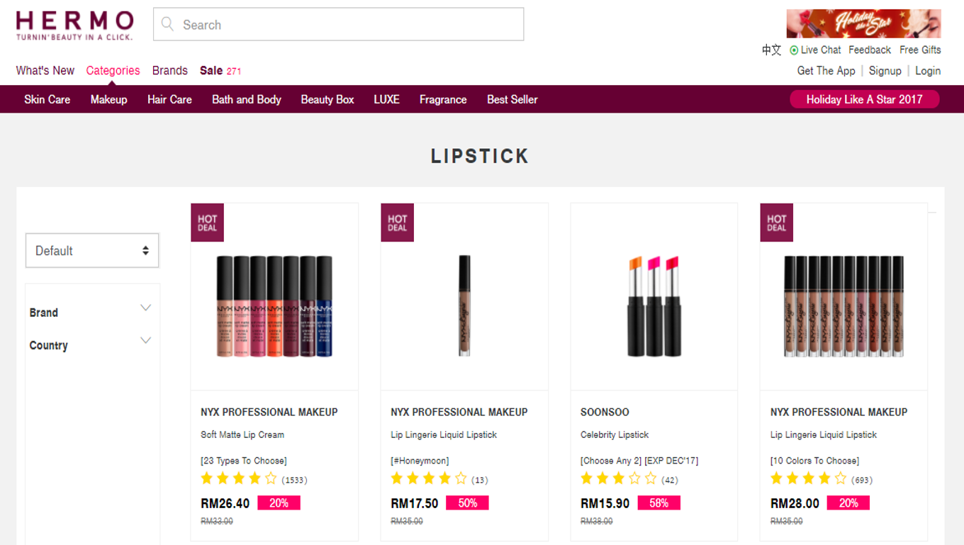Hermo. The best online beauty shop at Malaysia with trusted brands ...