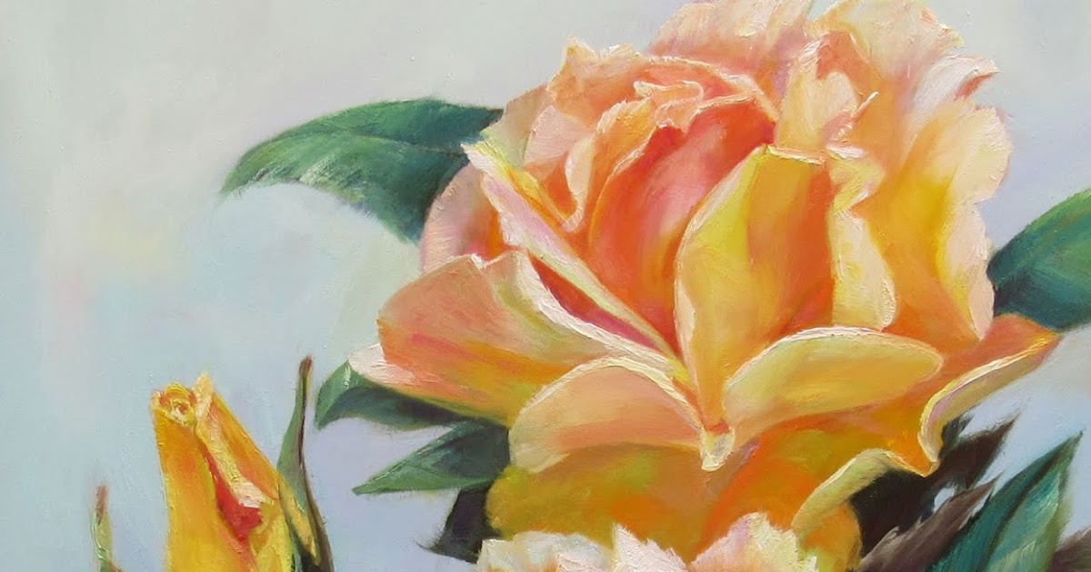 Donna Munsch Fine Art: Original Oil Painting Rose Family