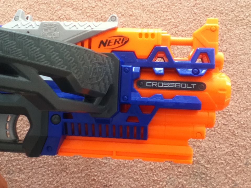 Outback Nerf: Review: Nerf Elite Crossbolt (Aus 21m grey trigger)