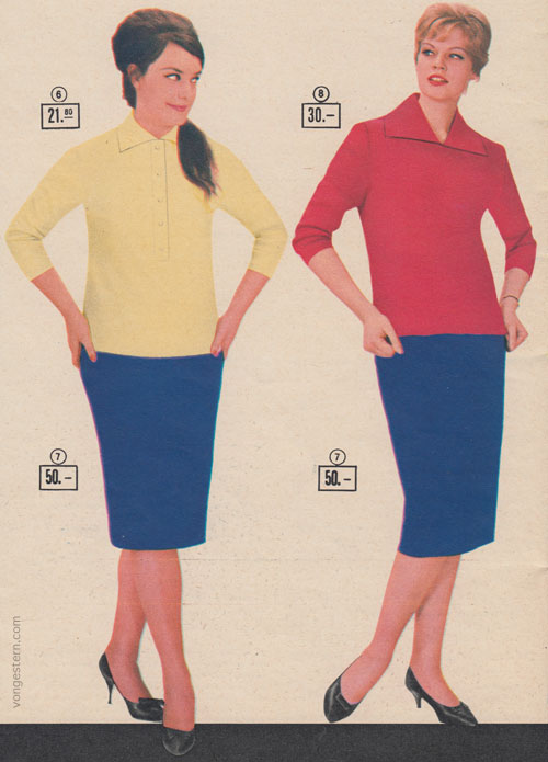 vongestern Blog: Ein Schlüpfer auf den Sozialismus: DDR-Frauenmode 1962 ...