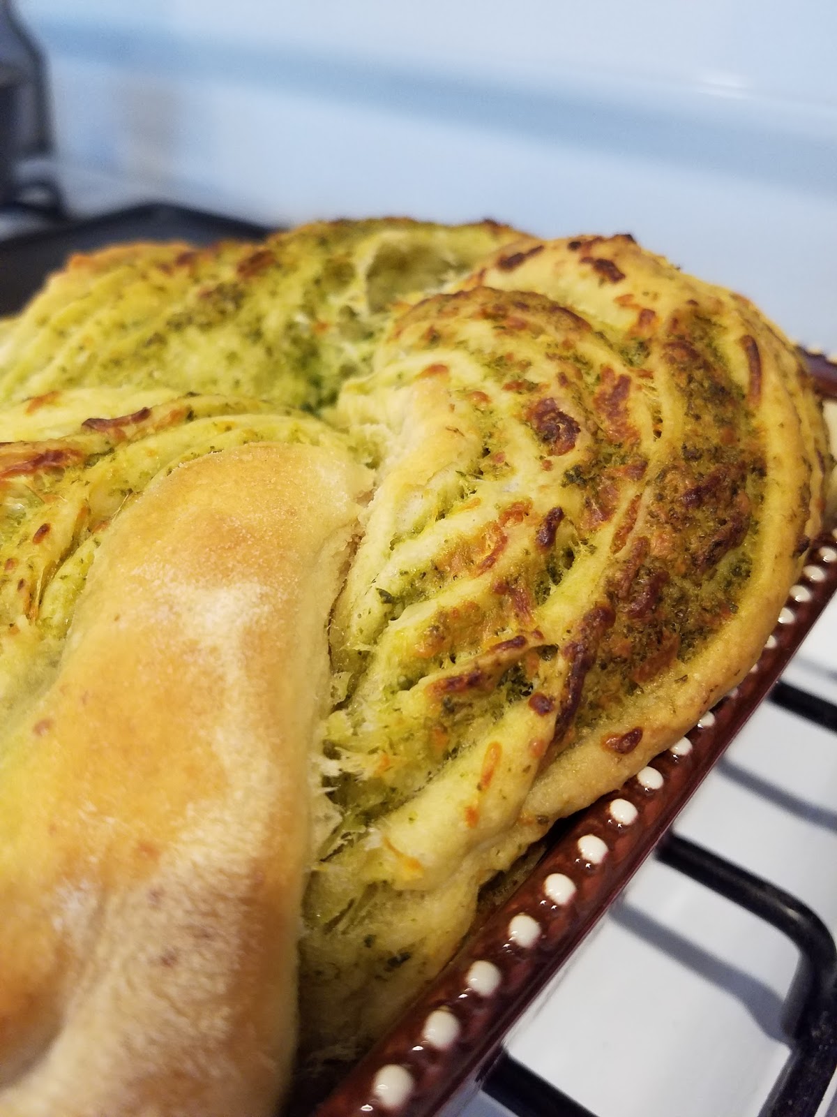 Sweet Tooth: Braided Pesto Bread