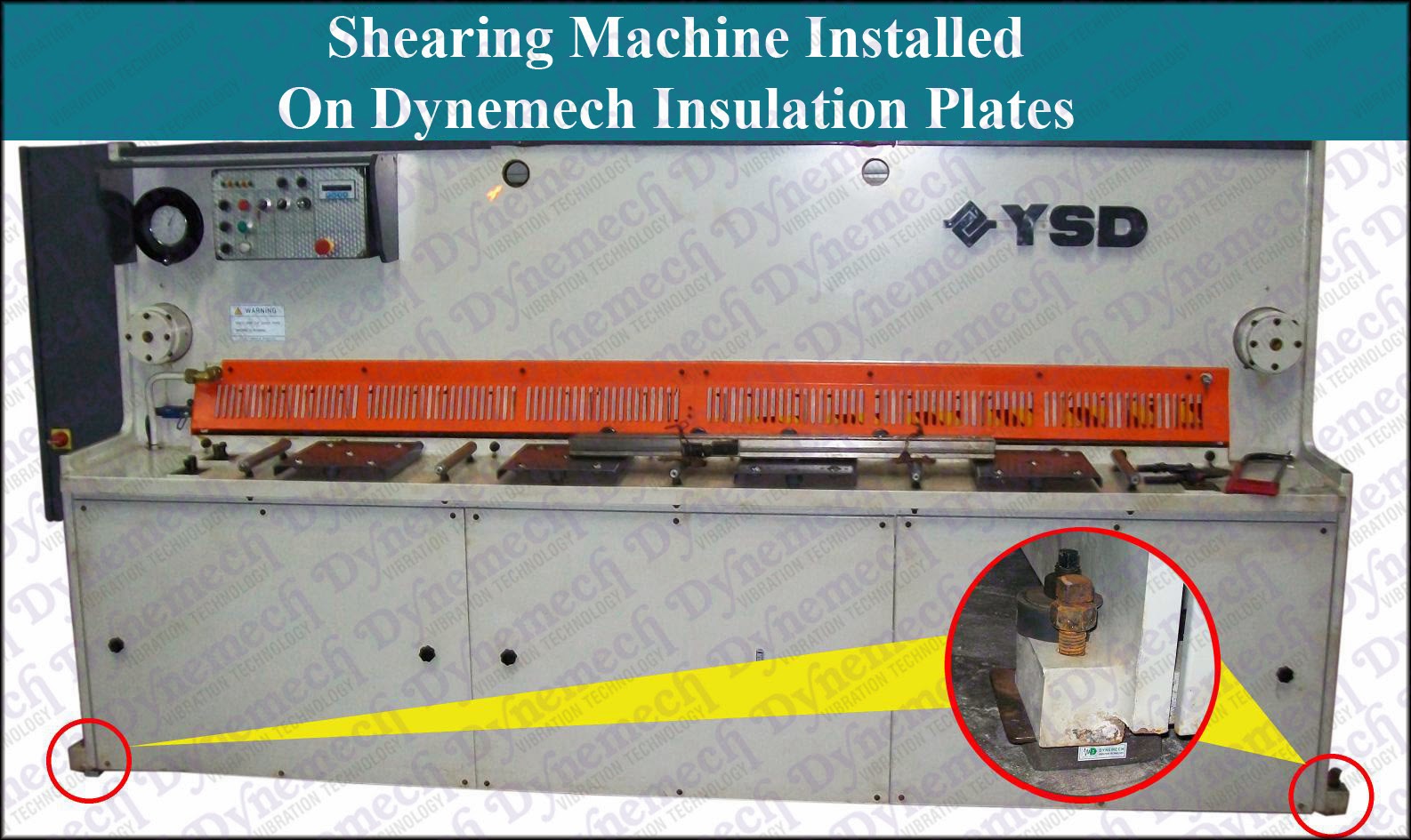 Dynemech Systems - Vibration Control: Machine Vibration Pads - Vibro ...