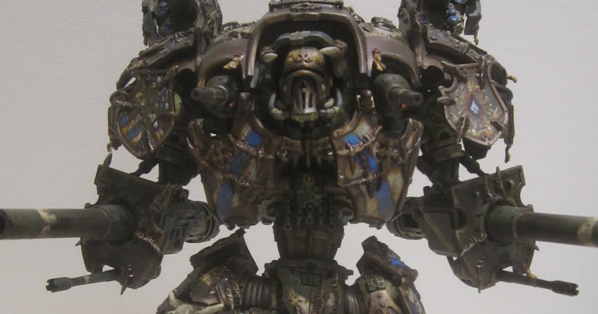 Wh 40k modelling blog by Agis: Dominus knight done