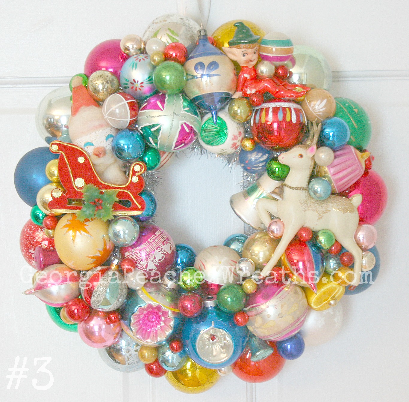 The Wreath Blog by GeorgiaPeachez: Christmas in June Wreaths