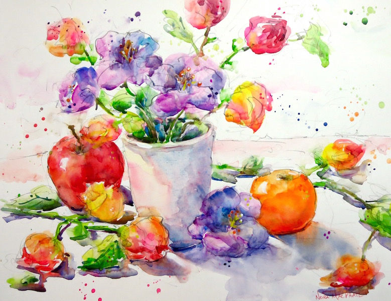 NORA MacPHAIL - ARTIST: a flying start