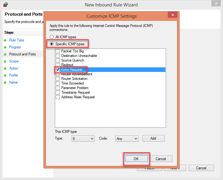 How to allow icmp ping with firewall (อนุญาตเปิดให้เฉพาะ ping วิ่งเข้า ...