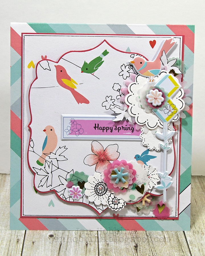 Happy Spring Card - In My Own Imagination