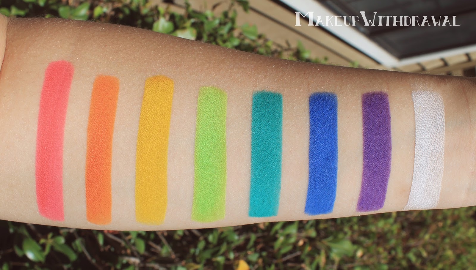 Review & Swatches: Mehron INtense Pressed Pigment Powders | Makeup ...