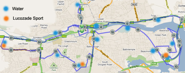 Just a quick look at the water stations.....As you can see, there is no ...