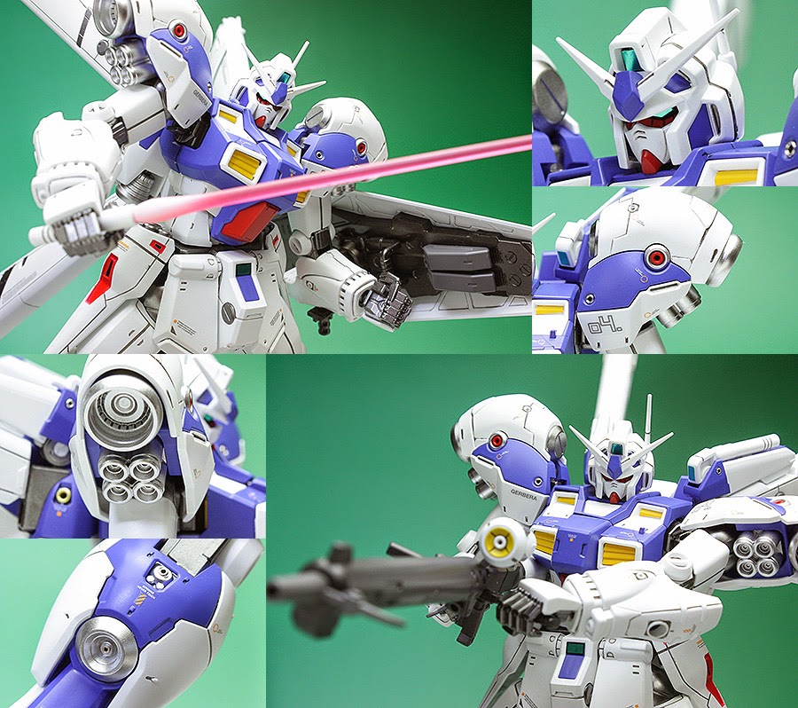 GUNDAM GUY: RE/100 RX-78 GP04G Gundam GP-04 (Gebera) - Painted Build