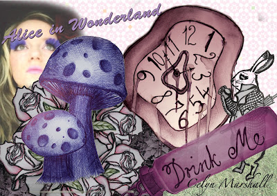 Itsy Bitsy: Alice in Wonderland Mood Board.