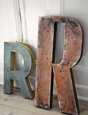 Sherwood Creations: Paper Mache Letters