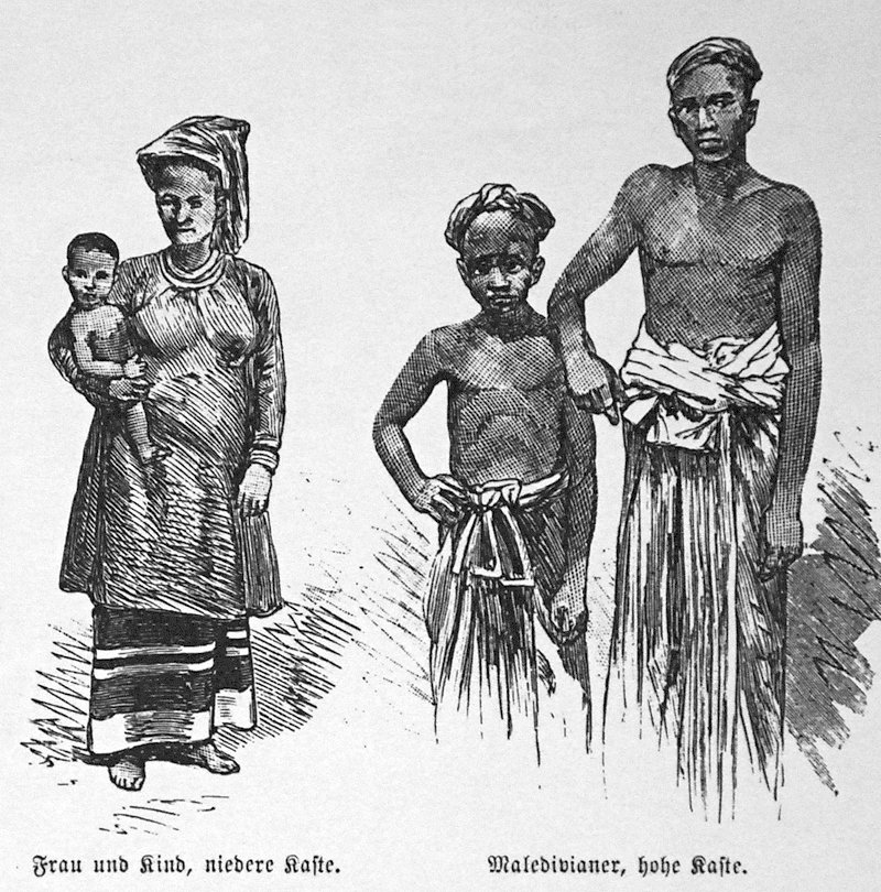 Abdullah Waheed's Blog: Maldivian Attire over the Ages