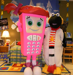 Cell Phone Sally: Mascots and Costume for your Public Education Program