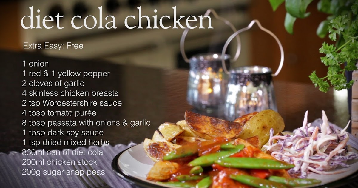 Slimming World diet cola chicken recipe - EASIER LIFE