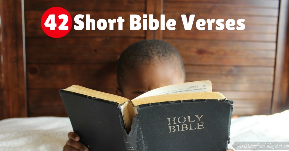 Short Bible Verses to Memorize