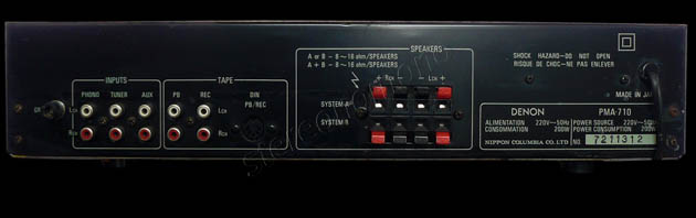 stereonomono - audio Hi Fi Compendium - 14 years on-line: Denon PMA-710