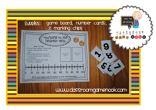 Classroom Freebies Too: Rounding with a Number Line