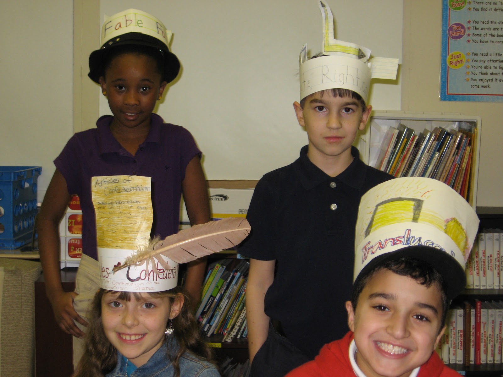 Ms. K's Shayne Stars: Vocabulary Hat Day
