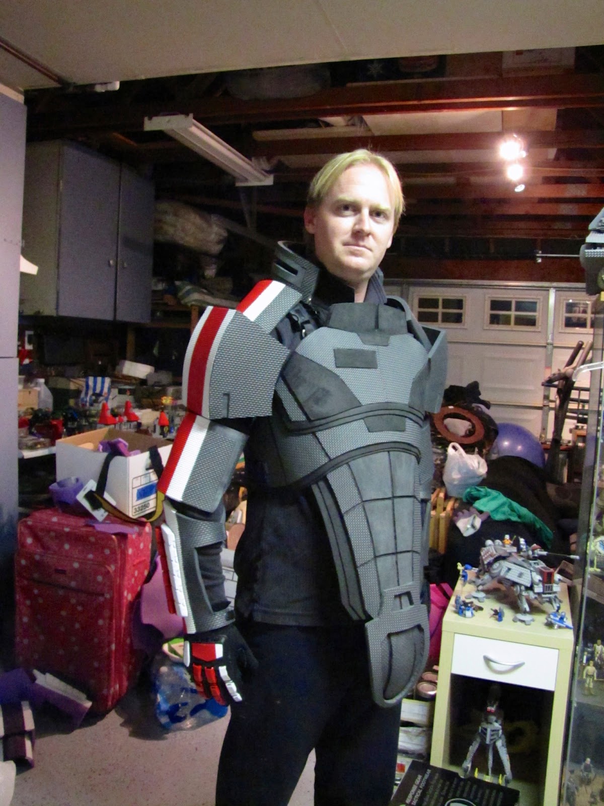 N7 Mass Effect Armor Build: Day 14-18: Arms