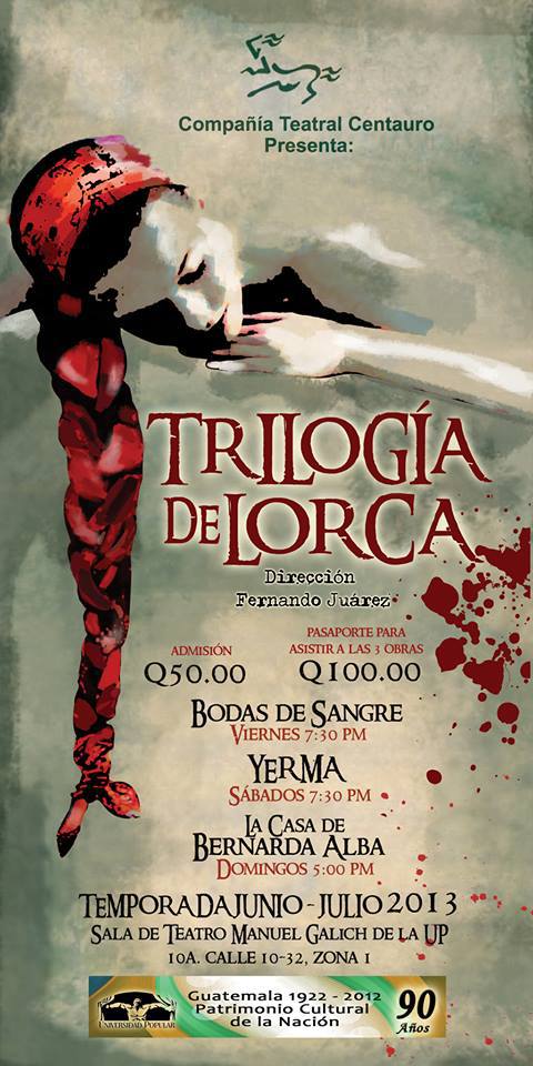 Que el azar te acompañe...: Trilogía de Lorca U.P.