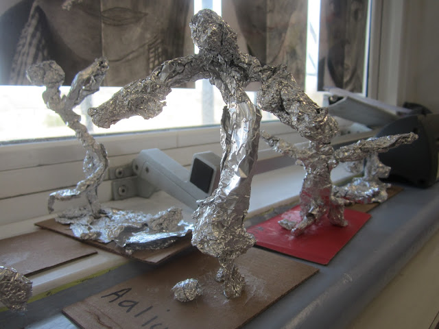 Adventures In Art: Tin Foil Sculpting