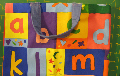 Threading My Way: Library Bag Tutorial...