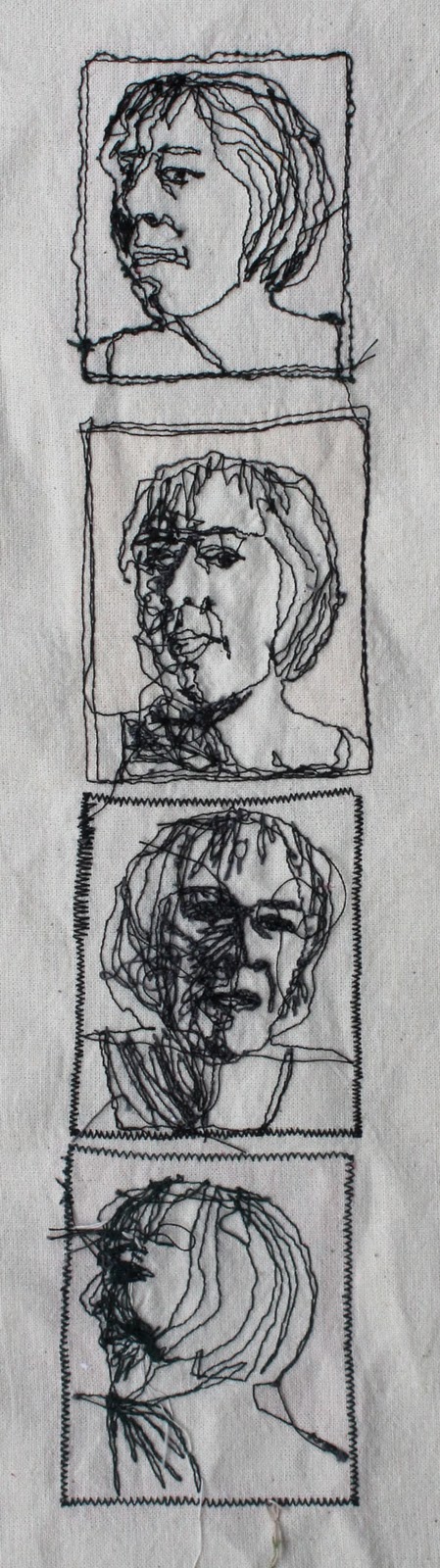 Joanna Woodbridge: My stitched portraits