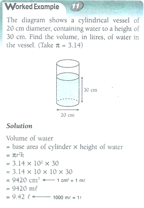 TCHER CT'S MATH CLASS: VOLUME OF LIQUIDS