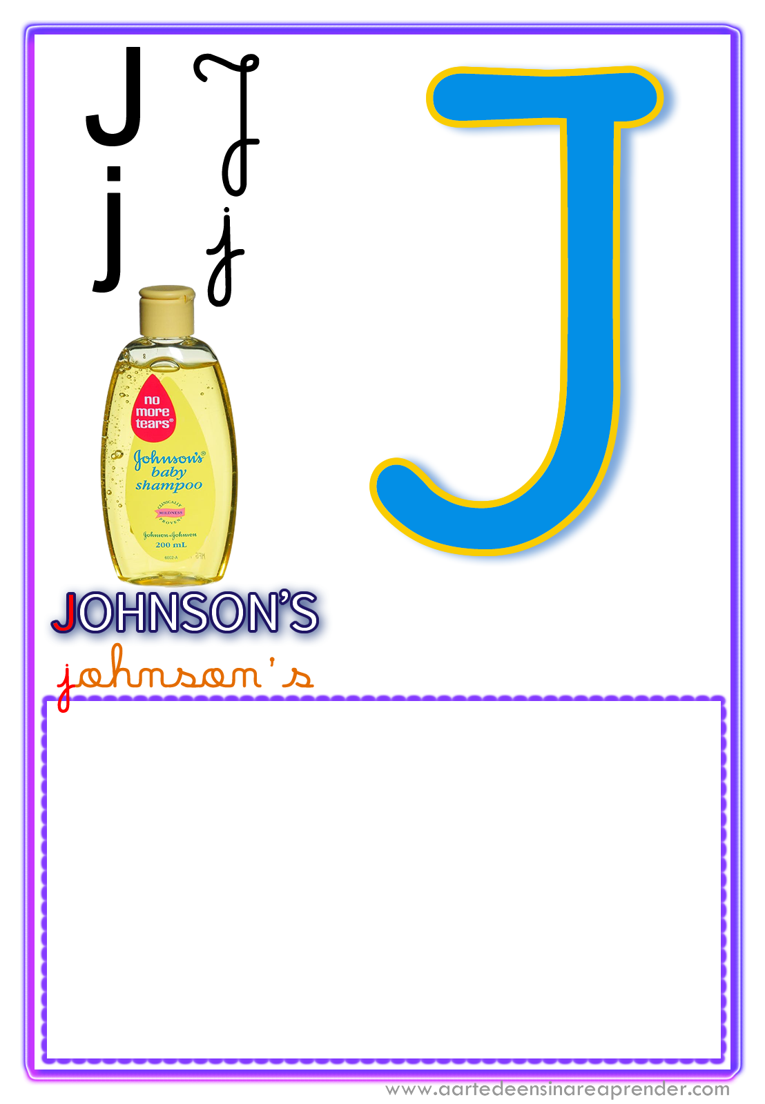 Alfabeto ilustrado com rótulos - Post reformulado - A Arte de Ensinar e ...