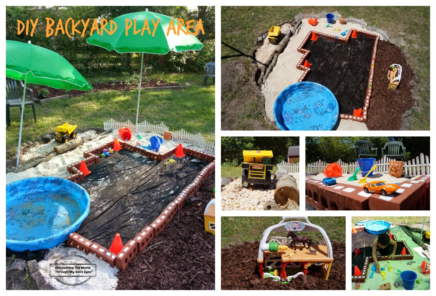DIY Backyard Play Area