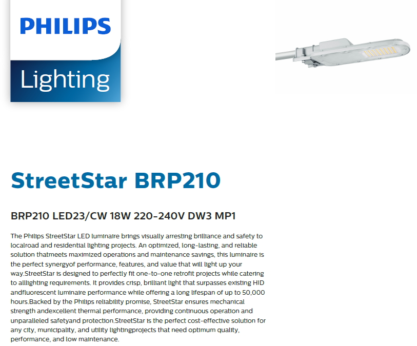 PHILIPS - BRP210 LED23/CW 18W 220-240V DW3 MP1 | DISTRIBUTOR RESMI ...
