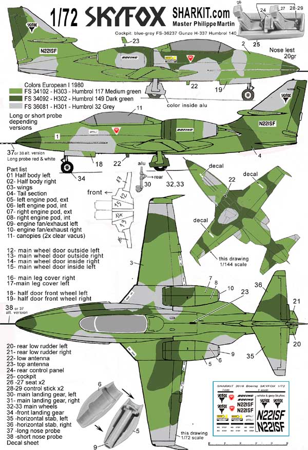 Renax Sharkit 1/72 Resin kits