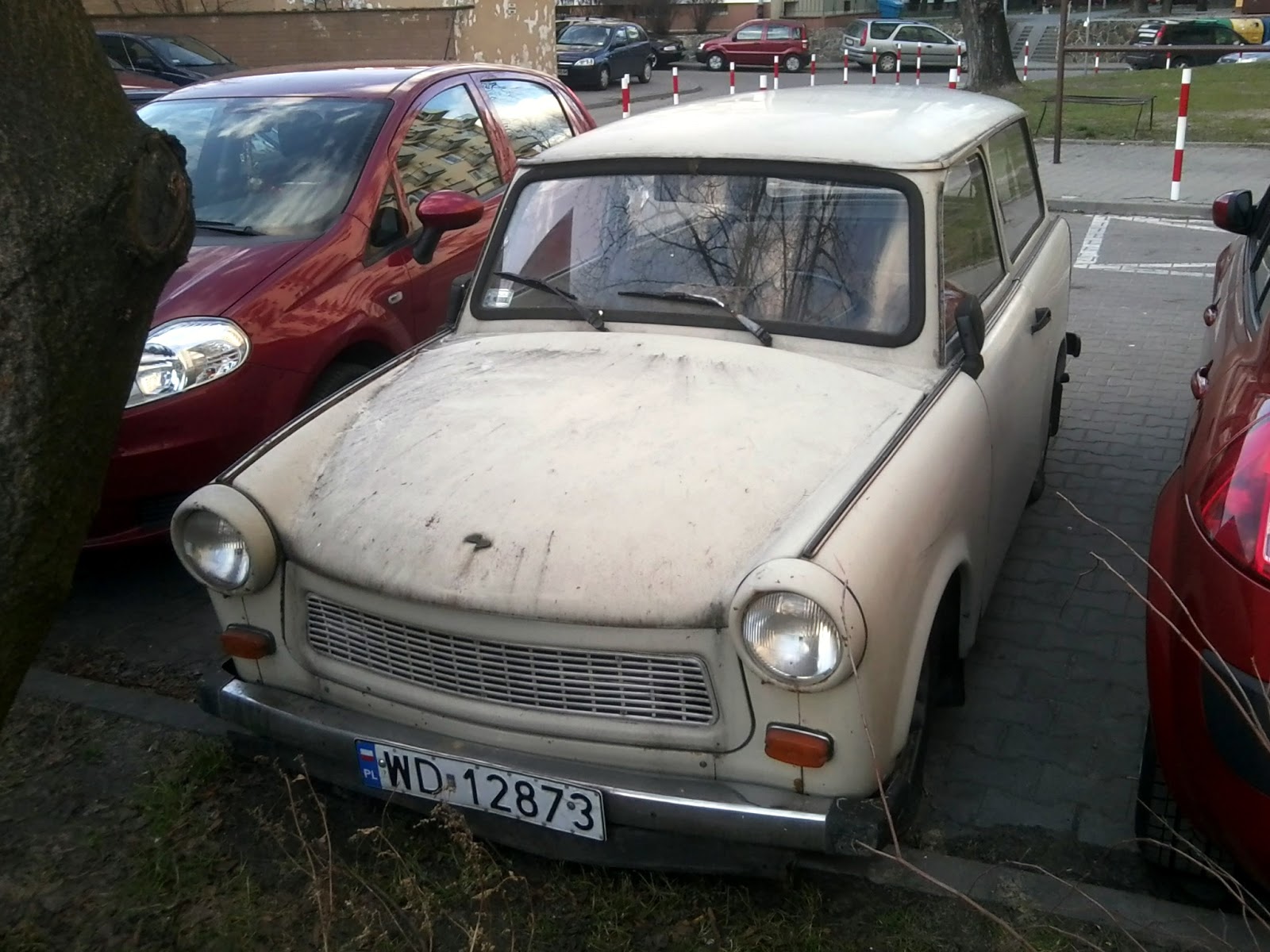 Old Parked Cars Warsaw: 1967 IFA Trabant 601 Kombi