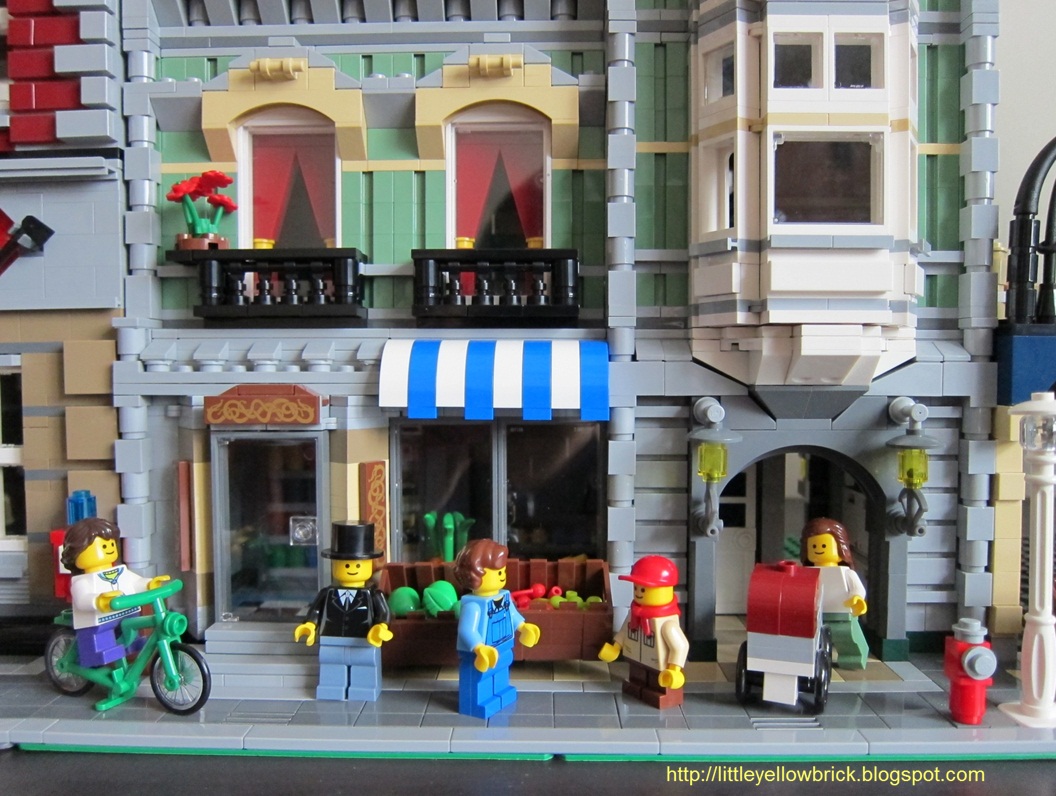 Little Yellow Brick - A Lego Blog: Our Growing Lego Modular Town - Six ...
