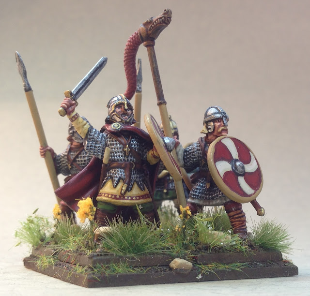 Wargames Figures of Steel Eel Studios: 28mm Gripping Beast Saxon Thegn ...