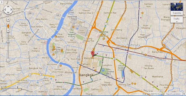 Detail MBK Fight Night Bangkok Location Map | About BTS Bangkok ...