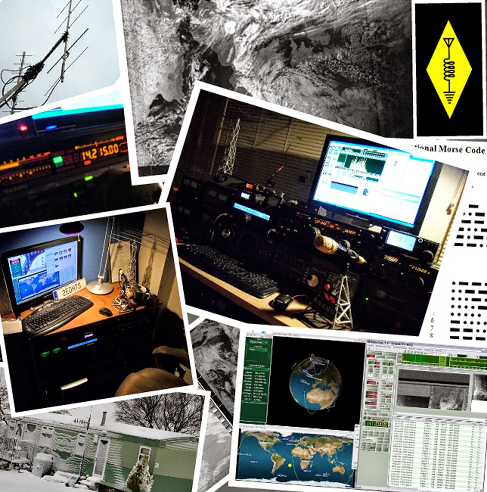 Amateur Radio - Photo Collage