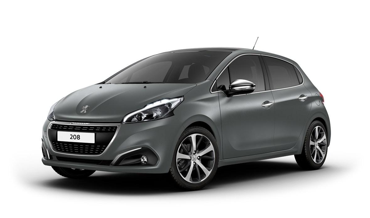 Peugeot 208 1 Restylée (2015 à 2019) - Couleurs, code peinture