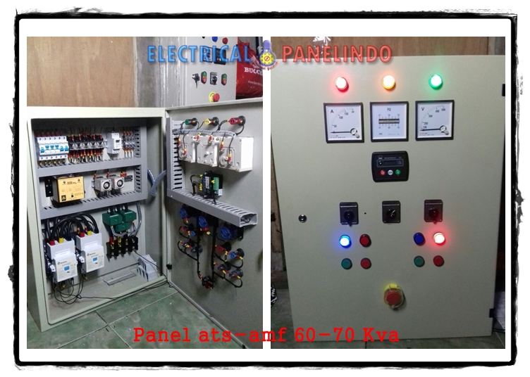 HARGA PANEL ATS AMF 60-70 KVA / PANEL OTOMATIS GENSET