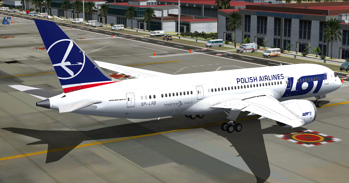 [FSX] QualityWings Boeing 787-8 LOT Polish Airlines SP-LRB