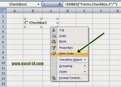Cara Mudah Belajar Excel 2013: Tutorial Excel Cara Membuat CheckBox ...