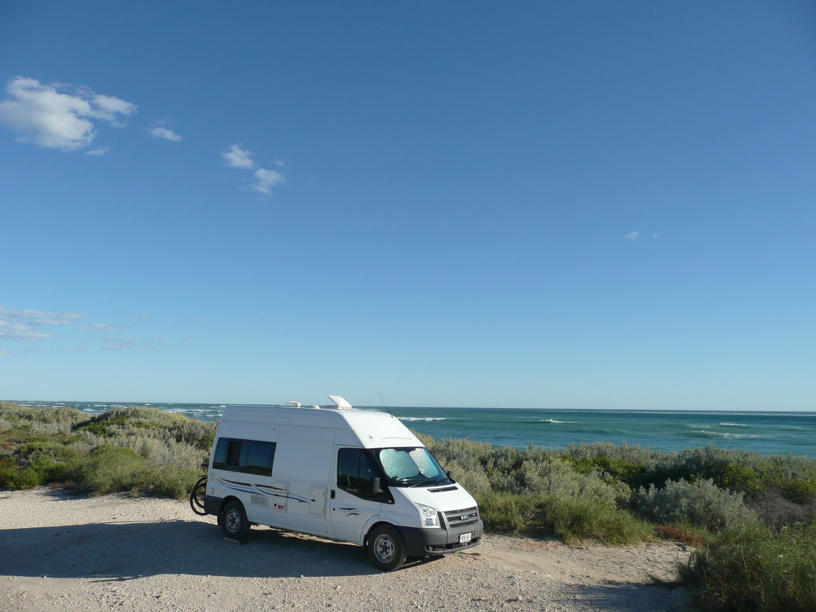Nele & Andrew Around Oz: Point Quobba Campsite, WA (North of Carnarvon)
