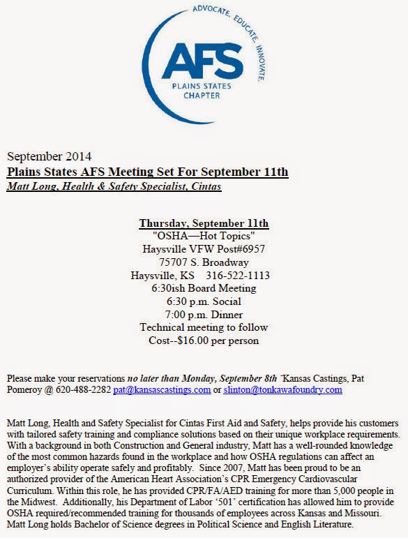 SYNCHRO ERP: Supporting the AFS Plains States Chapter