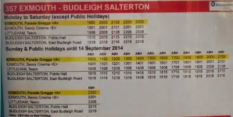 Public Transport Experience: Exciting Expedition to Exmouth